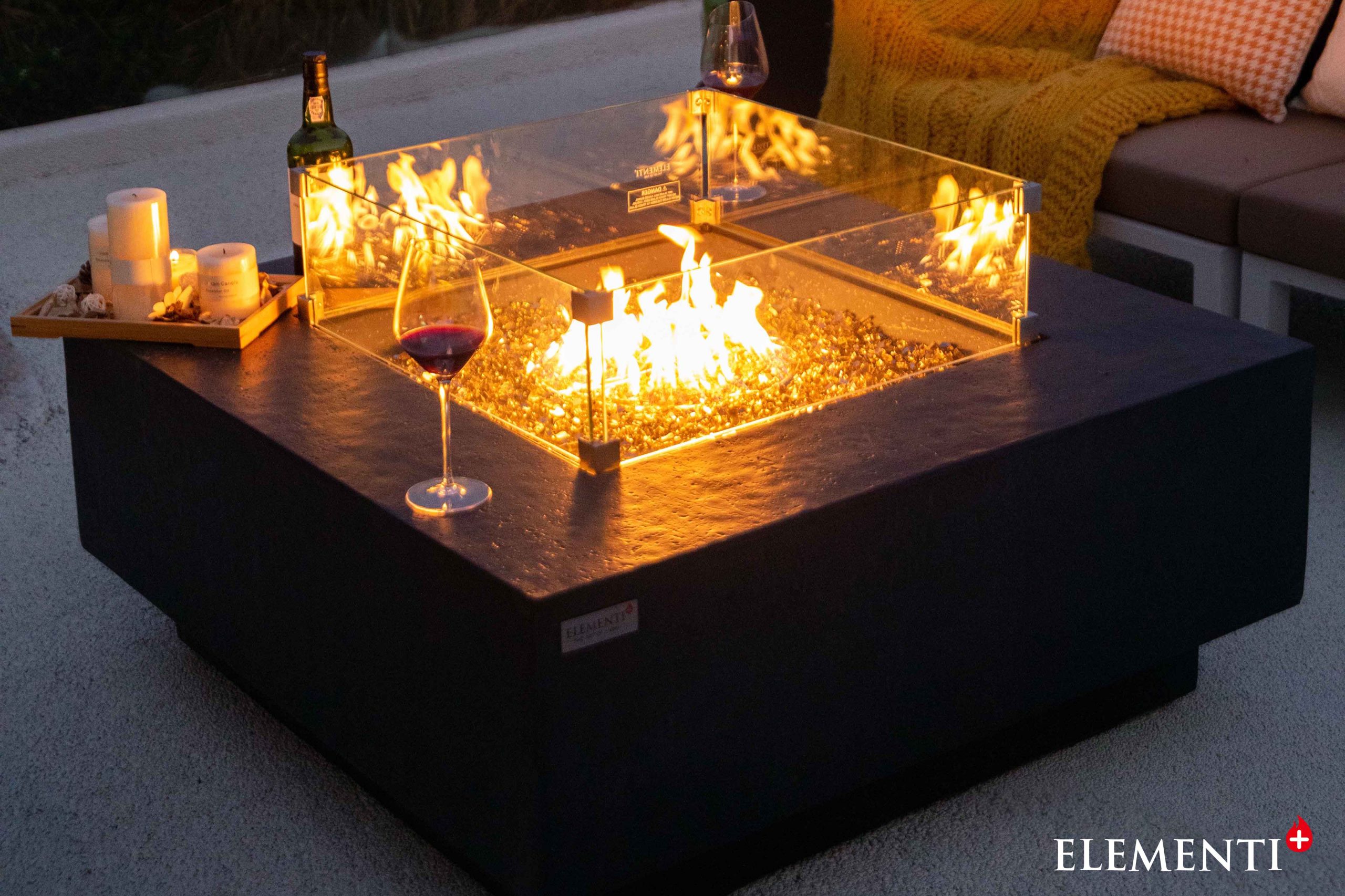 ELEMENTI PLUS BERGEN Fire Table OFG413DG - ELEMENTI FIRE