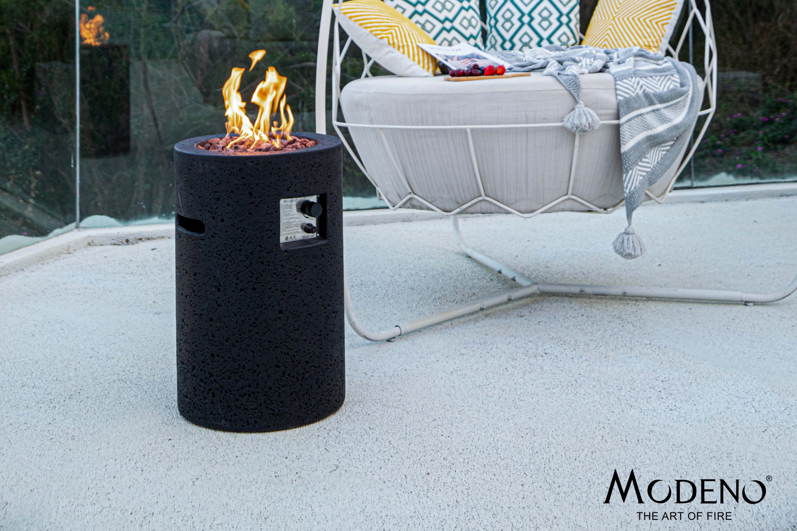 MODENO LAVA TUBE FIRE PIT OFG602 - ELEMENTI
