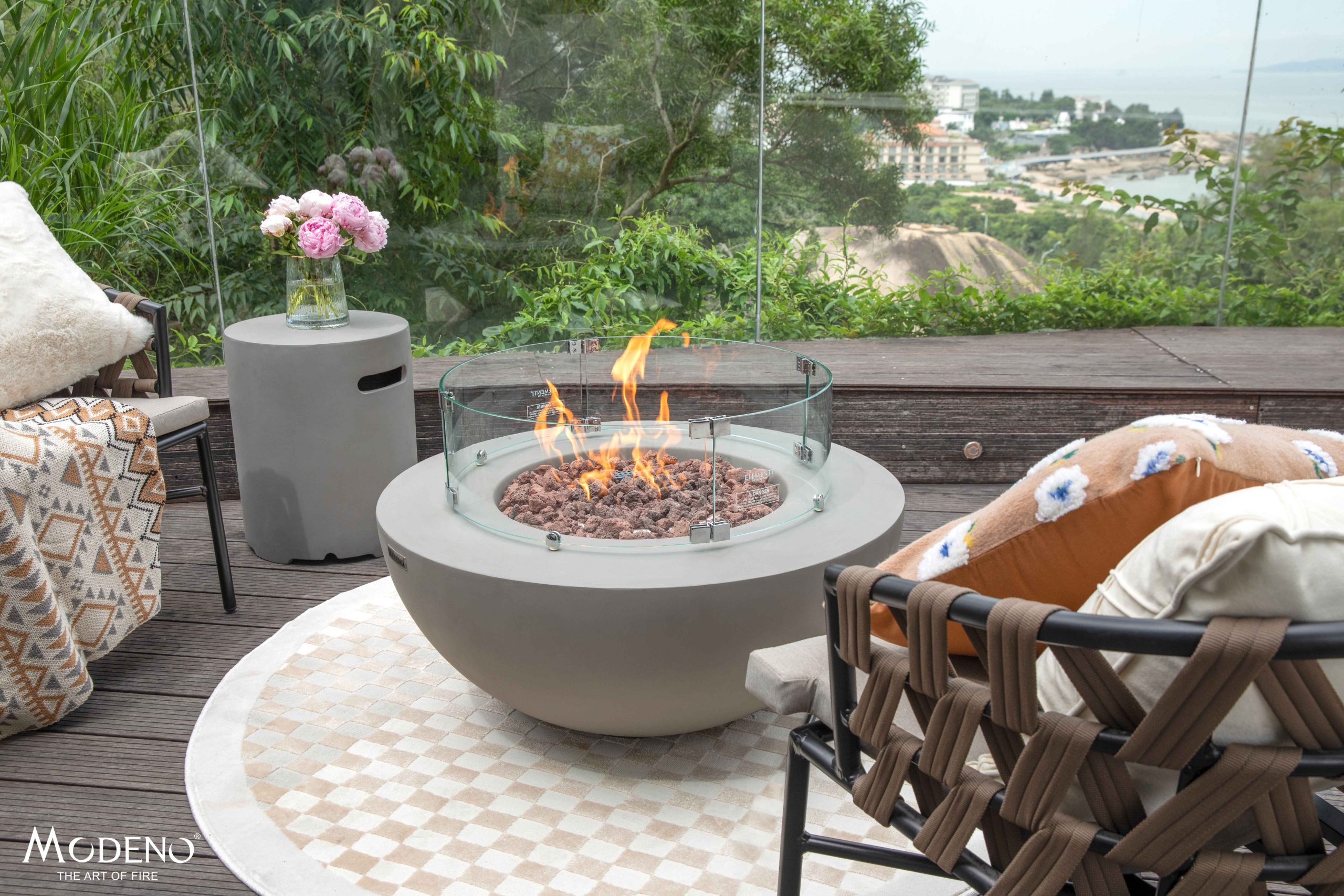 MODENO ROCA FIRE PIT (OFG107) - ELEMENTI FIRE